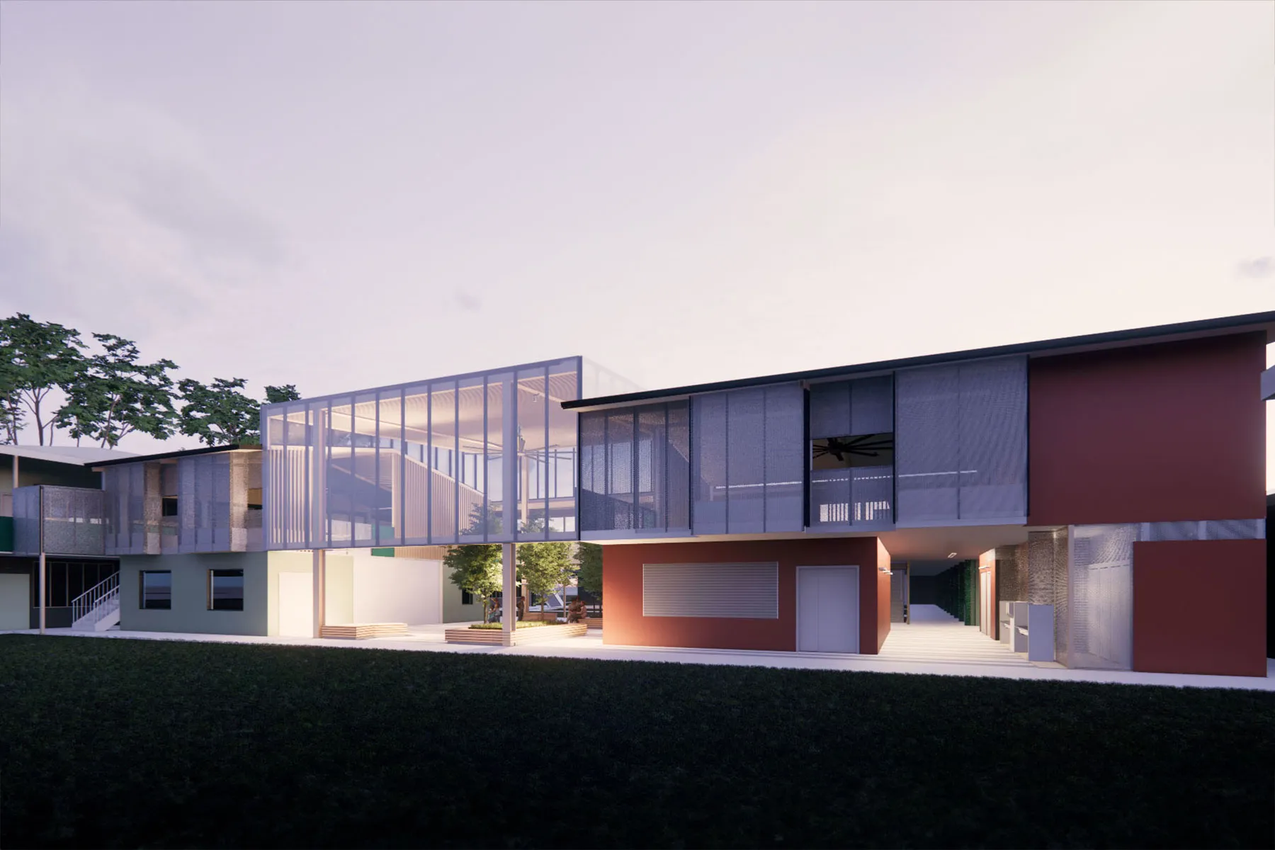 Holy Cross Primary School Outdoor Learning Building - CA Architects